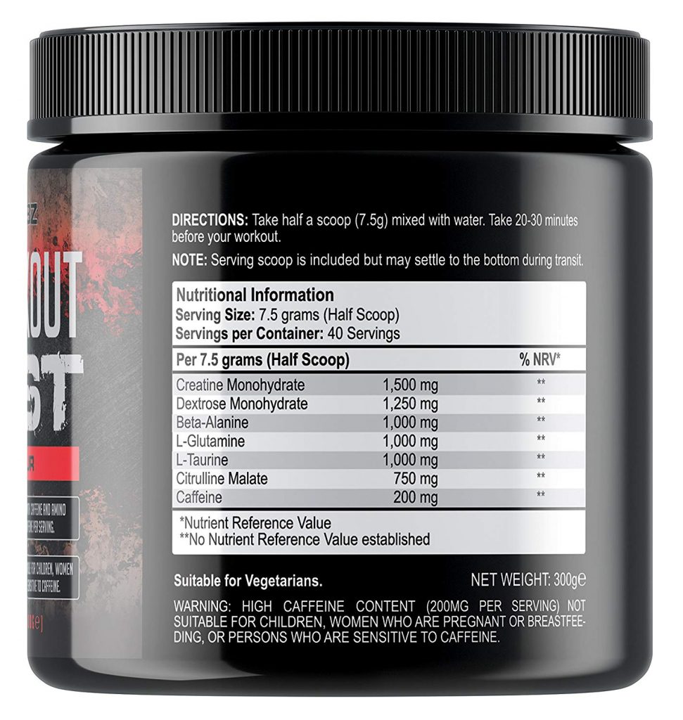 Demon Labz Pre-Workout Beast Review – Supplement Reviews UK